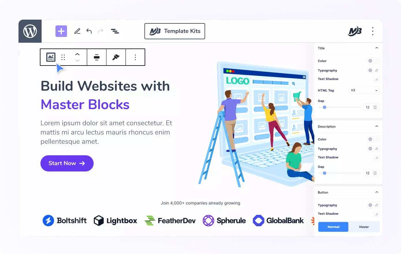 Master Blocks for Web Designer - Effortless Design Journey